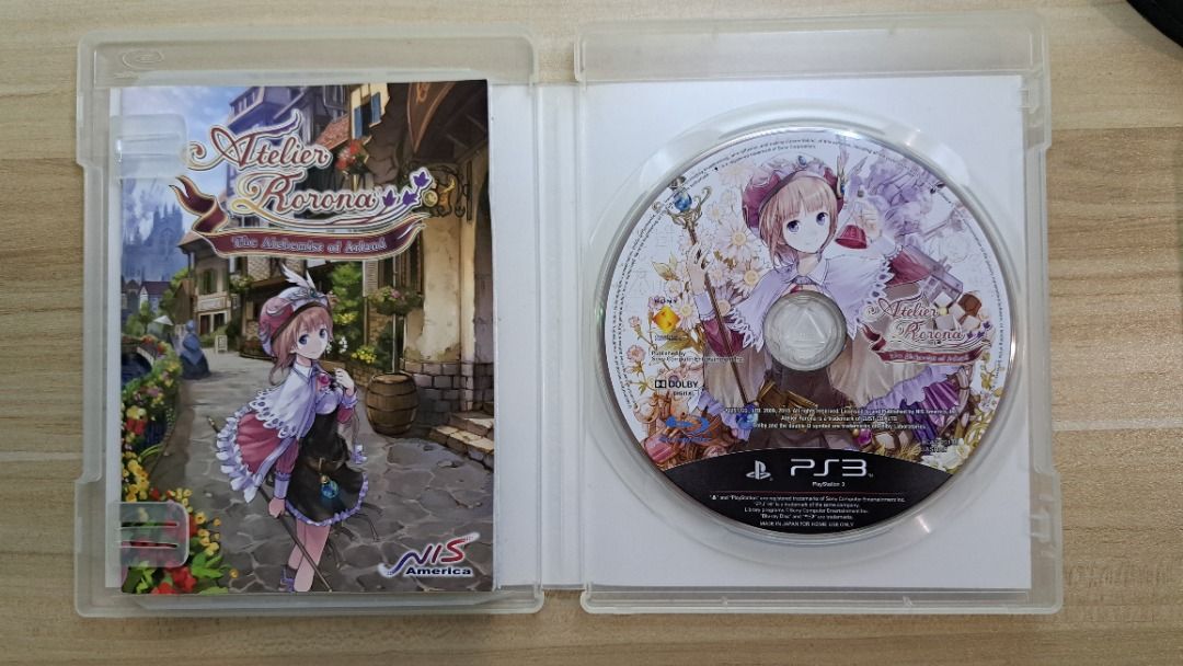 PS3 Atelier Rorona Game, Video Gaming, Video Games, PlayStation on ...