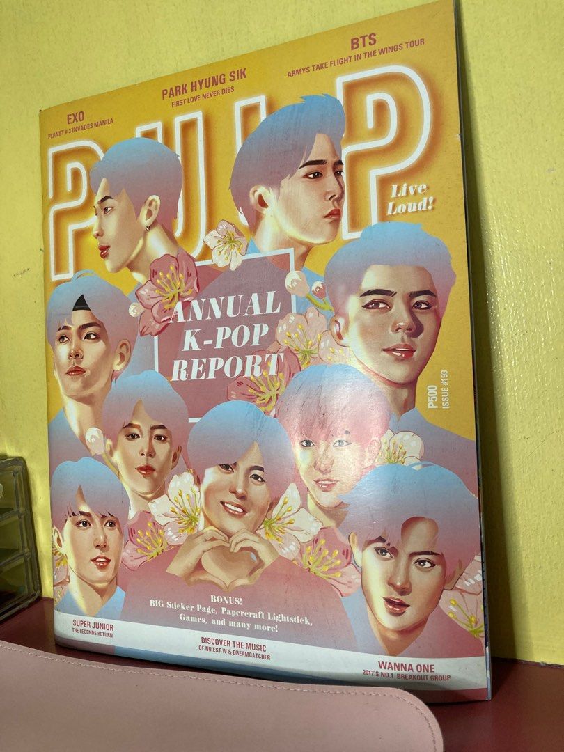 Pulp Magazine K-Pop, Hobbies & Toys, Books & Magazines, Magazines on ...