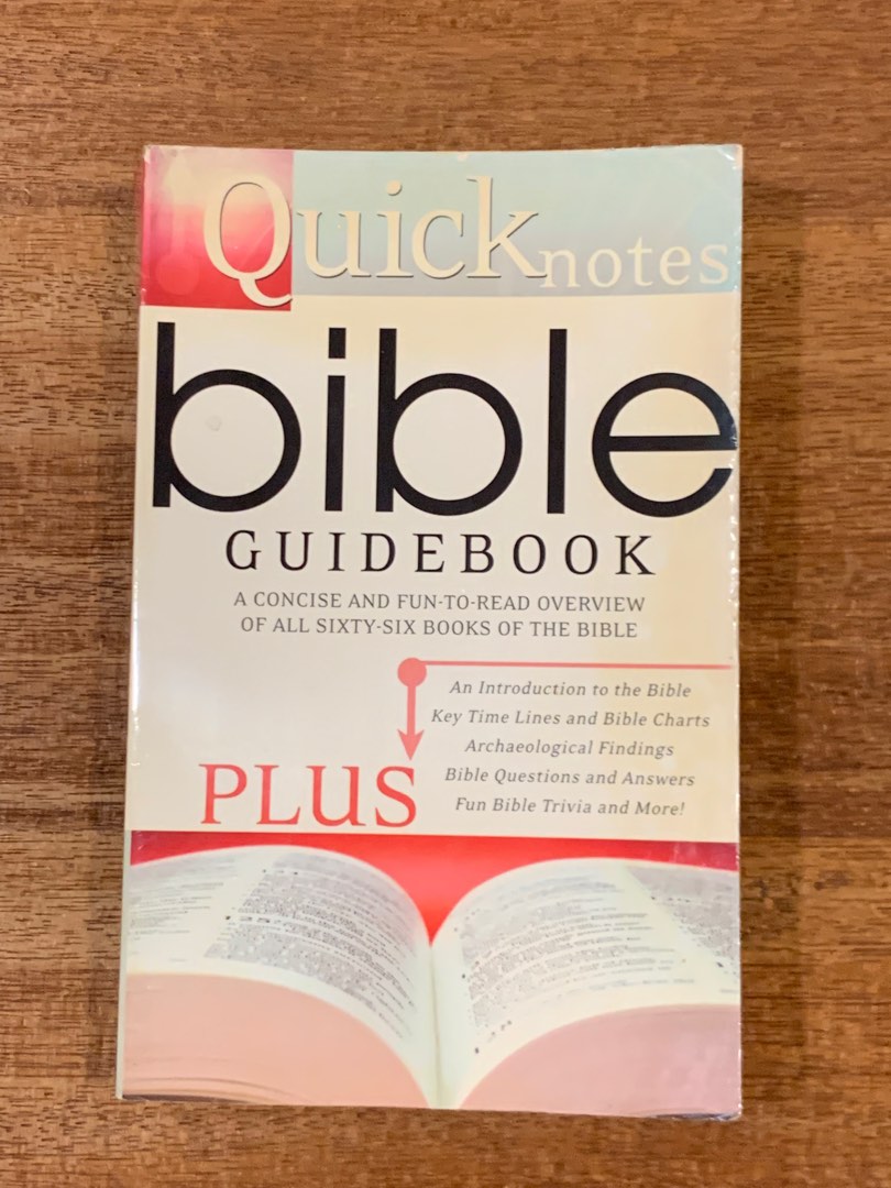 QuicKnotes bible ;GUIDEBOOK A CONCISE AND FUN-TO-READ OVERVIEW OF ALL ...