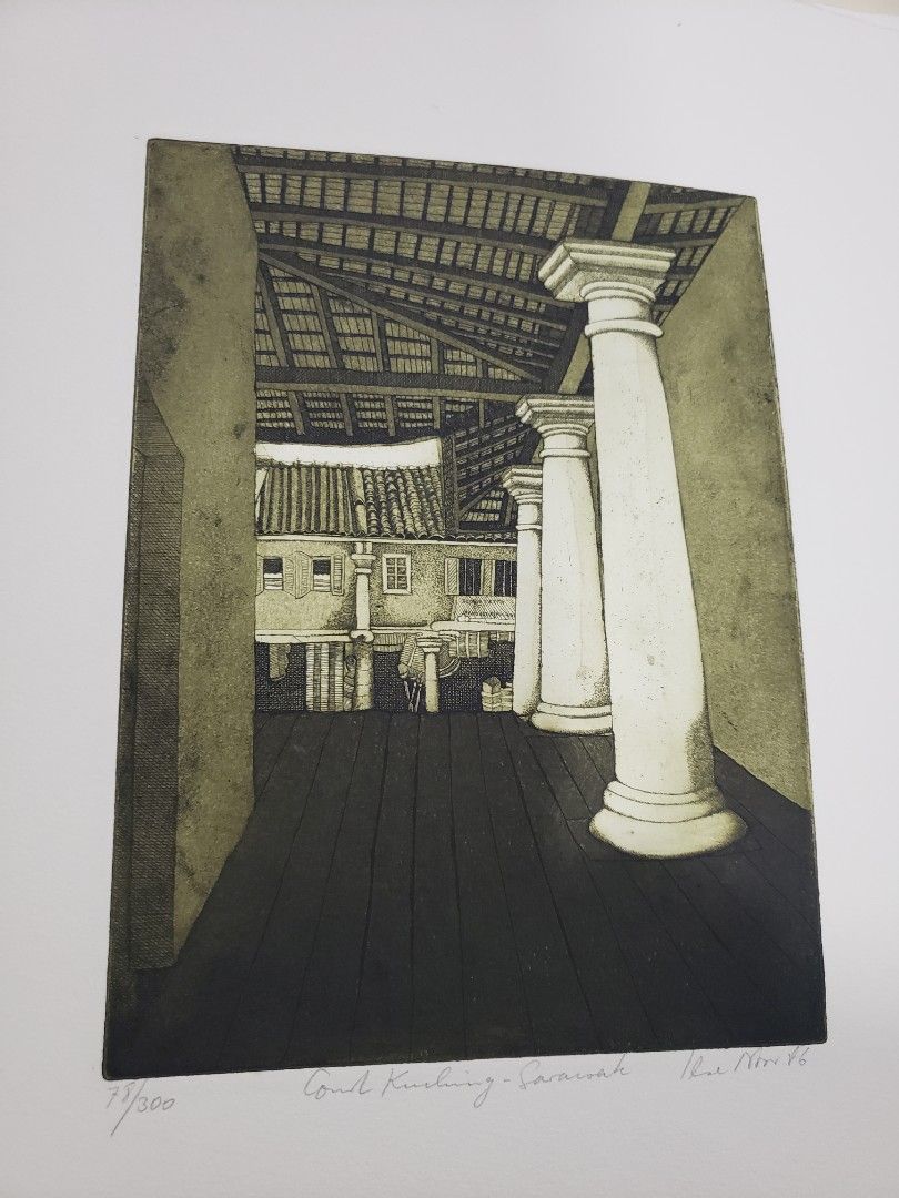 Rare art pieces- etching by renowned local artist, Ilse Noor, Hobbies ...