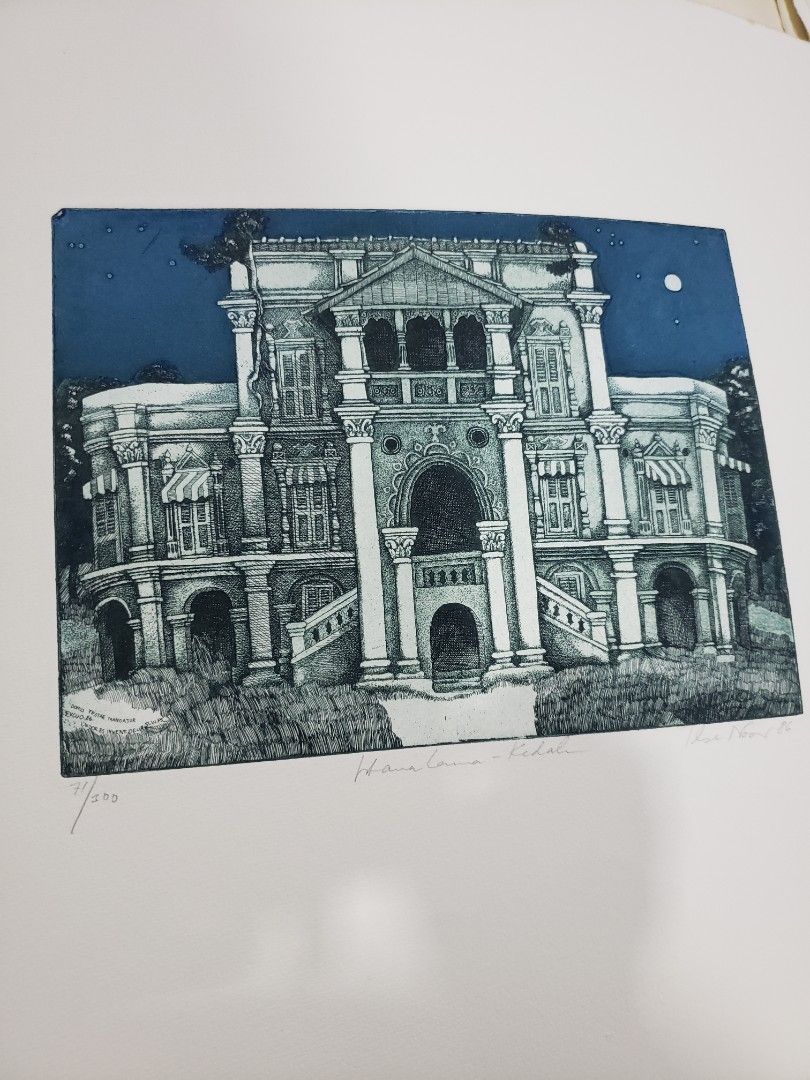 Rare art pieces- etching by renowned local artist, Ilse Noor, Hobbies ...