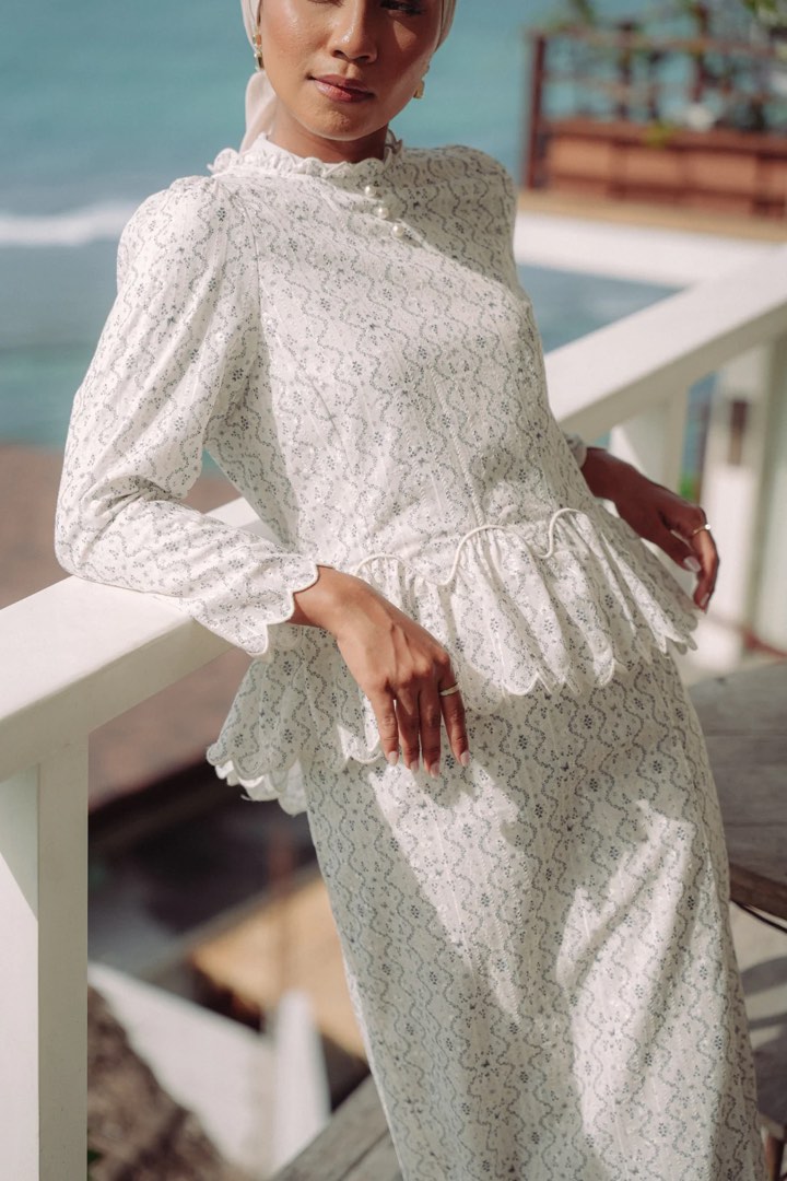 (Rent) Zora Designers The Edora Kurung, Women's Fashion, Muslimah ...