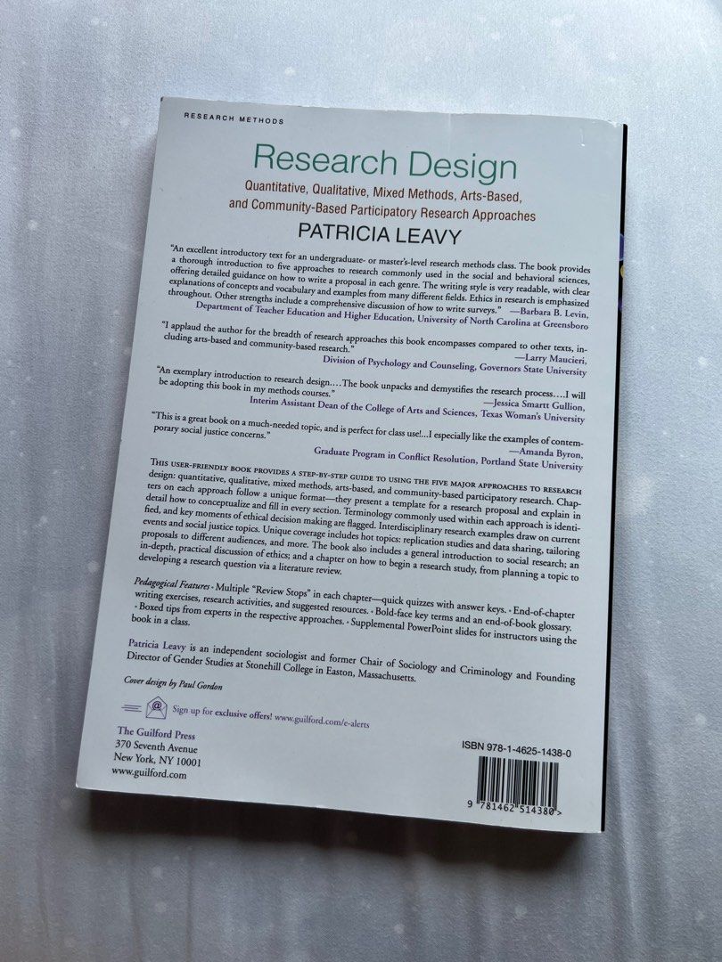 Research Design Psychology book, Hobbies & Toys, Books & Magazines ...