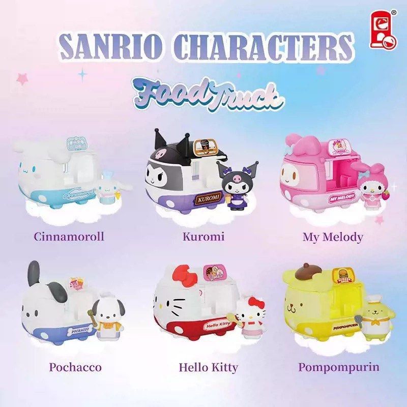 Sanrio food truck blindbox, Hobbies & Toys, Toys & Games on Carousell