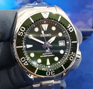 Seiko SPB323 Prospex Sea King Sumo Grey Automatic 200m Diver Watch ...