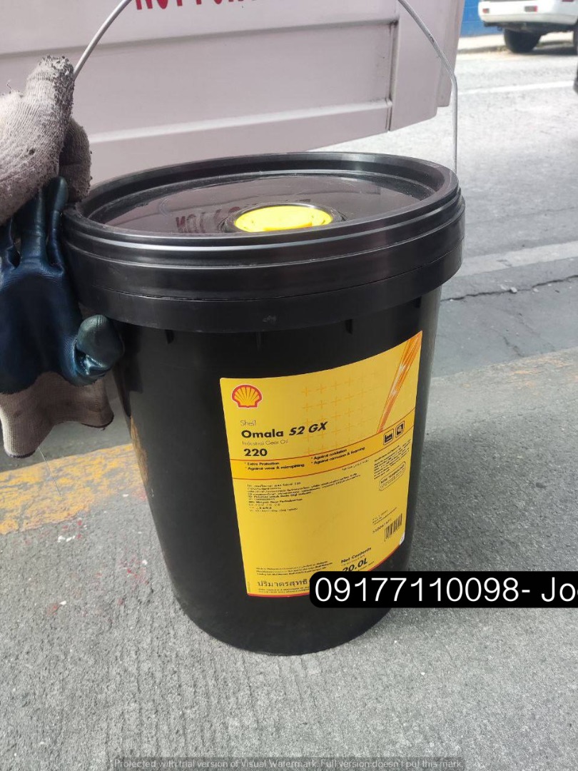 SHELL OMALA INDUSTRIAL GEAR OIL, Commercial & Industrial, Construction ...