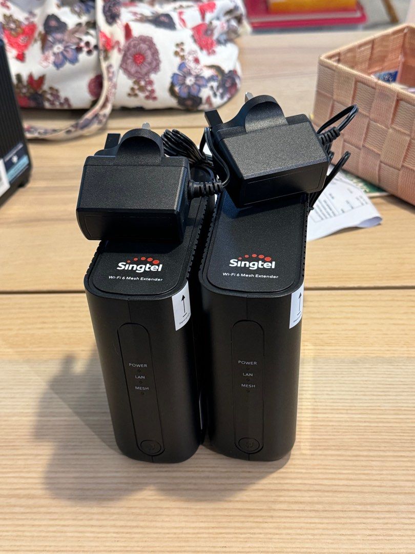 Singtel Wi-Fi 6 Mesh Extender, Computers & Tech, Parts & Accessories ...