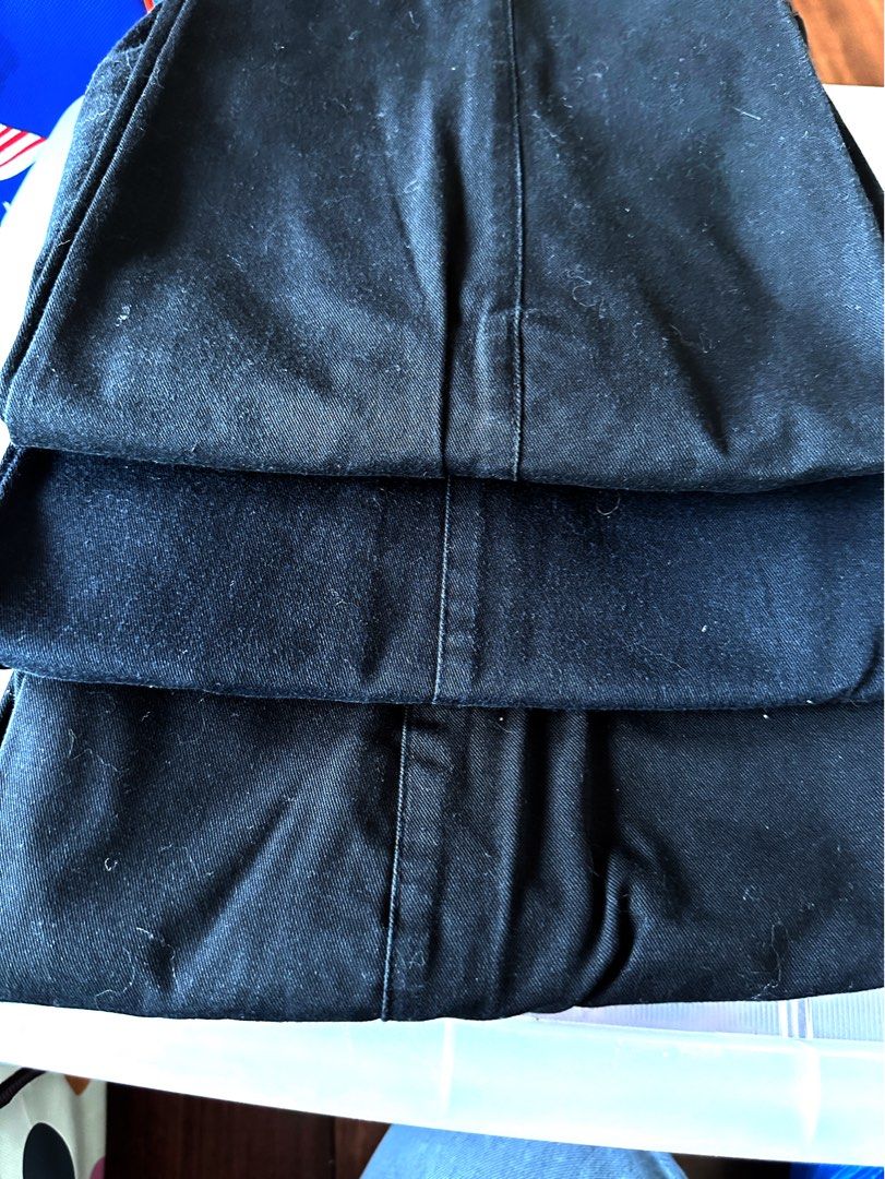 Slack Hitam Uniform Sekolah Rendah, Men's Fashion, Bottoms, Trousers on ...