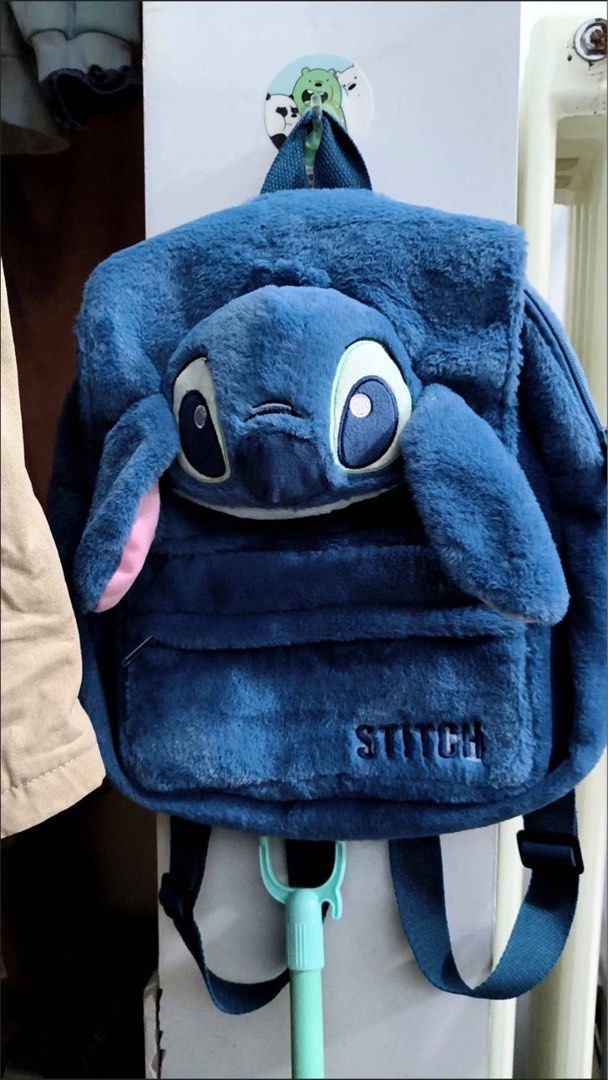 Stitch fluffy backpack This backpack is nice for Stitch lover 100% ...