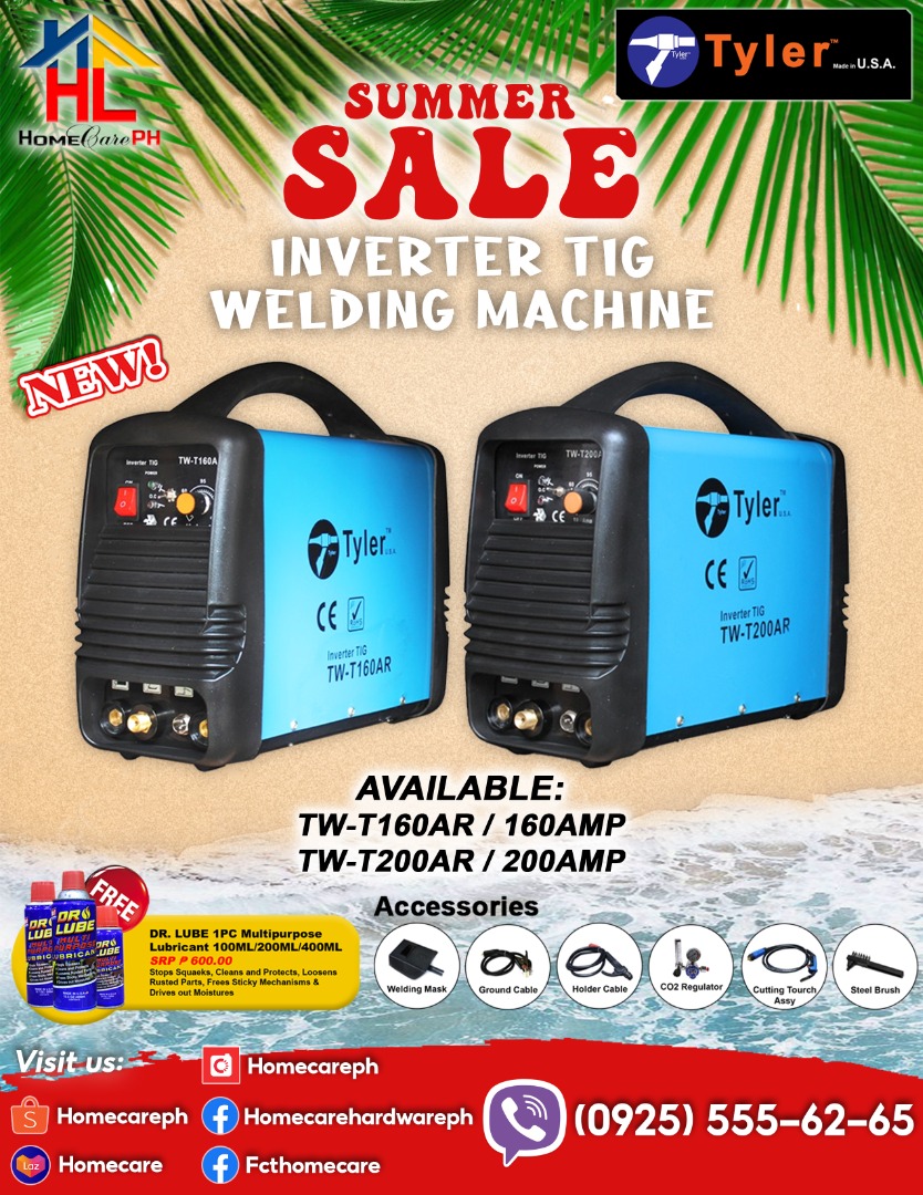 SUMMER SALE (Tyler Inverter TIG Welding Machine), Commercial ...