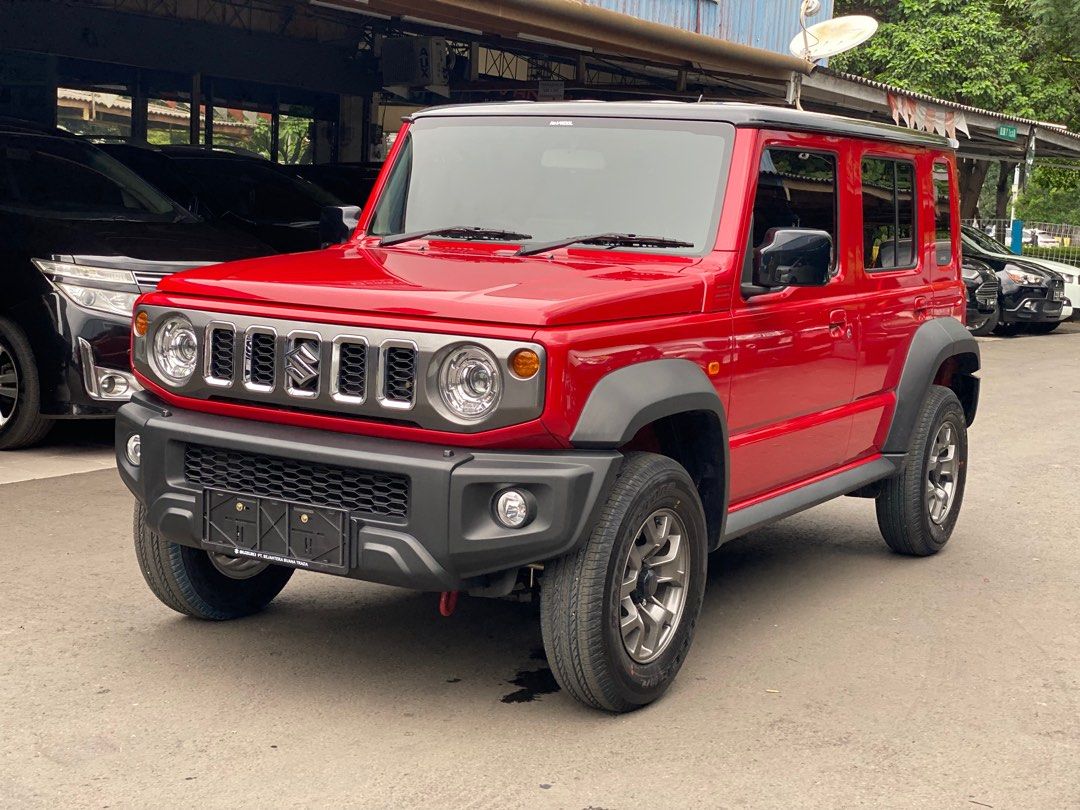 SUZUKI JIMNY 5 DOORS 2023 RED, Mobil & Motor, Mobil untuk Dijual di ...