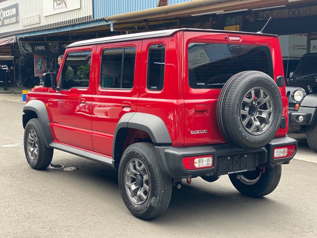 SUZUKI JIMNY 5 DOORS 2023 RED, Mobil & Motor, Mobil untuk Dijual di ...