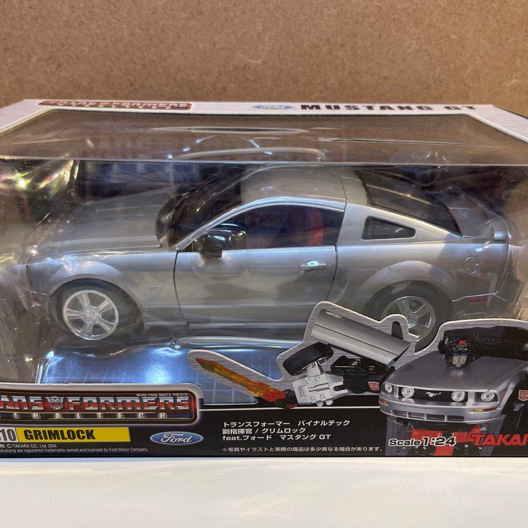 Takara - Transformers Binaltech BT-10 Grimlock Ford Mustang GT, Hobbies ...