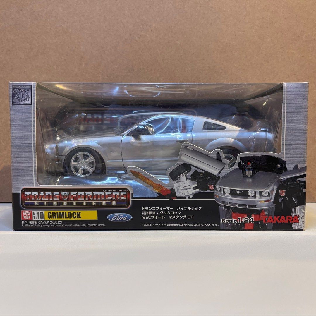 Takara - Transformers Binaltech BT-10 Grimlock Ford Mustang GT, Hobbies ...