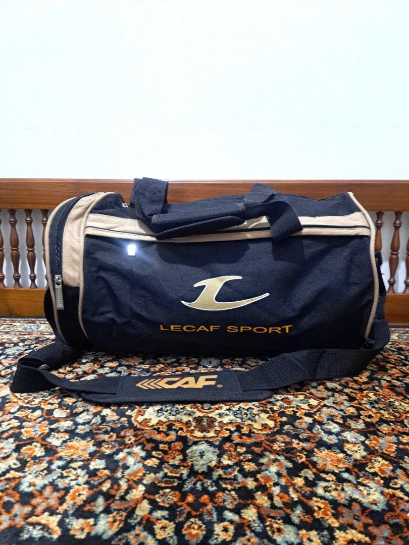 Tas duffle bag lecaf sport, Fesyen Pria, Tas & Dompet , Tas Selempang ...
