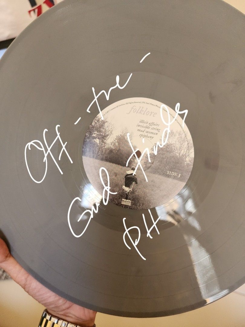Taylor Swift - Folklore Vinyl (Running Like Water) Limited Edition ...
