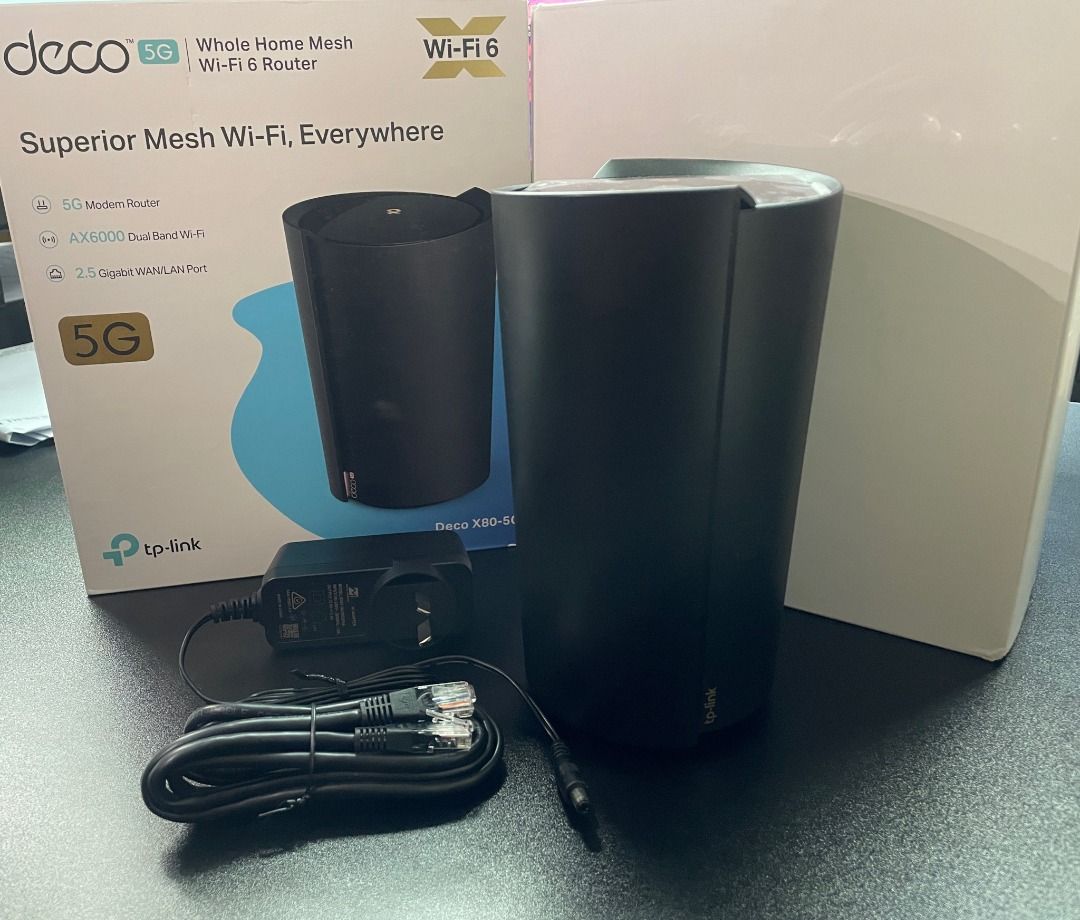 TP-Link Deco X80-5G 5Gbps Dual-Band Mesh 2.5GE Wi-Fi 6 AX6000 (CAN'T ...