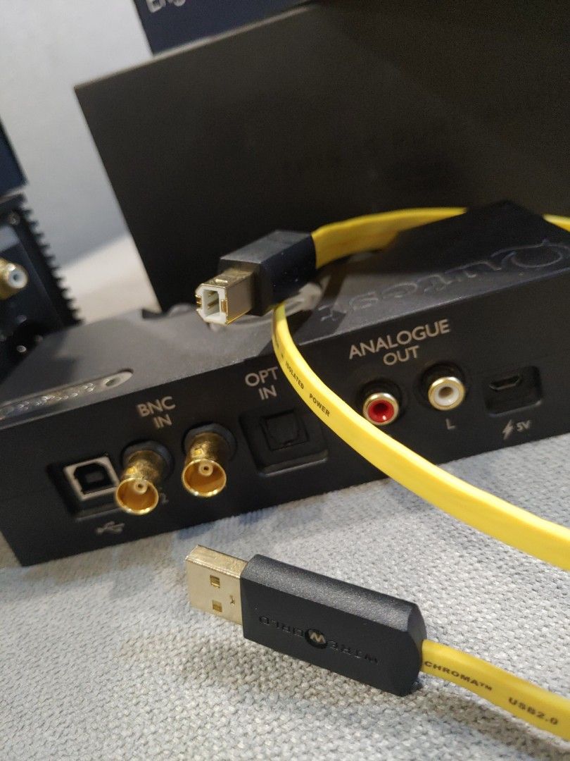 USB Audio Cable for music streamer & DAC, Audio, Other Audio Equipment ...