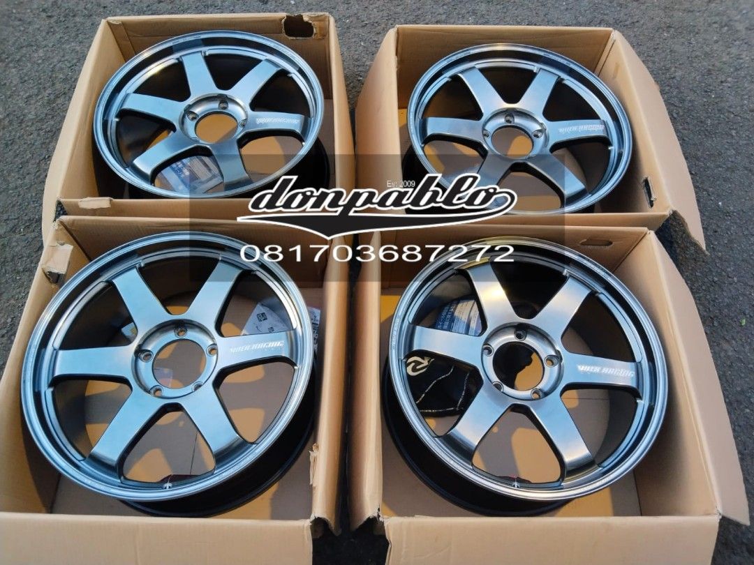 Velg TE37 Ultra Original R 22 For Land Cruiser, Aksesoris Mobil di ...