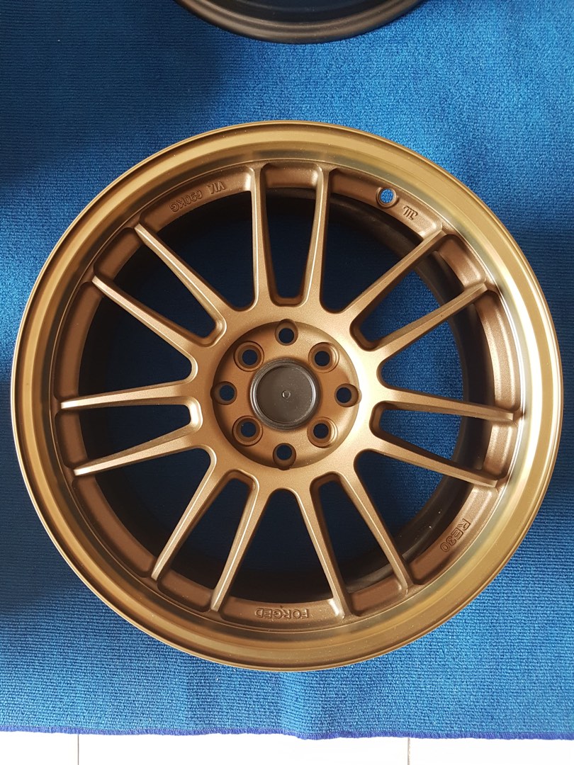 Velg Volk Rays RE30 R 17 R17 PCD 4x100 4x114,3 City Raize Rocky Avanza Xenia, Aksesoris Mobil di ...