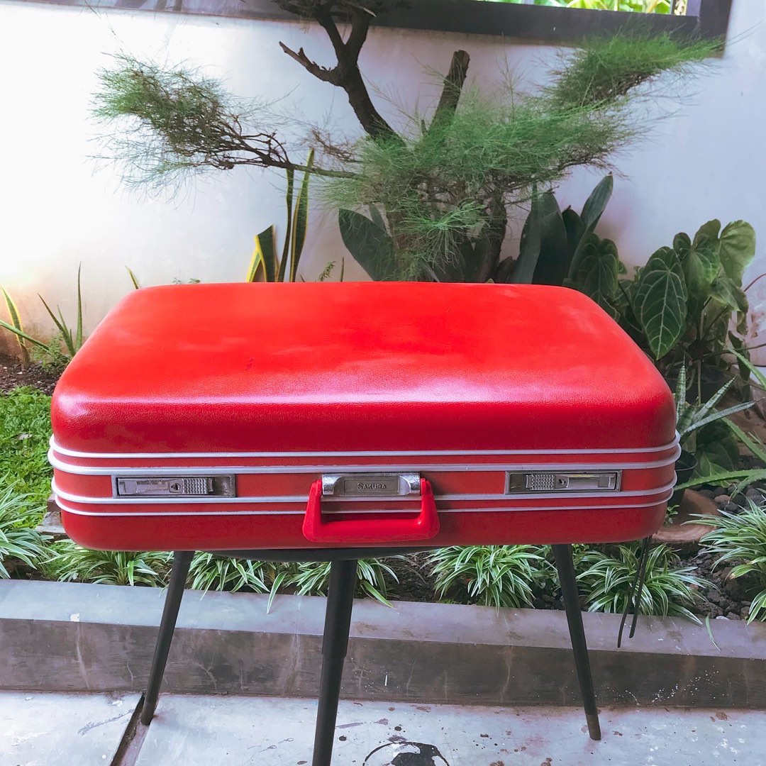 Vintage japanese Sakura 70s Extra Large Suitcase (japan) With Numeric ...