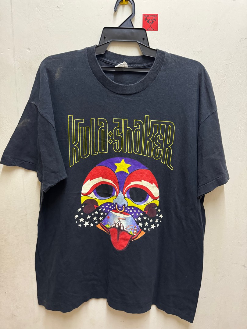 Vintage Kula Shaker, Men's Fashion, Tops & Sets, Tshirts & Polo Shirts ...