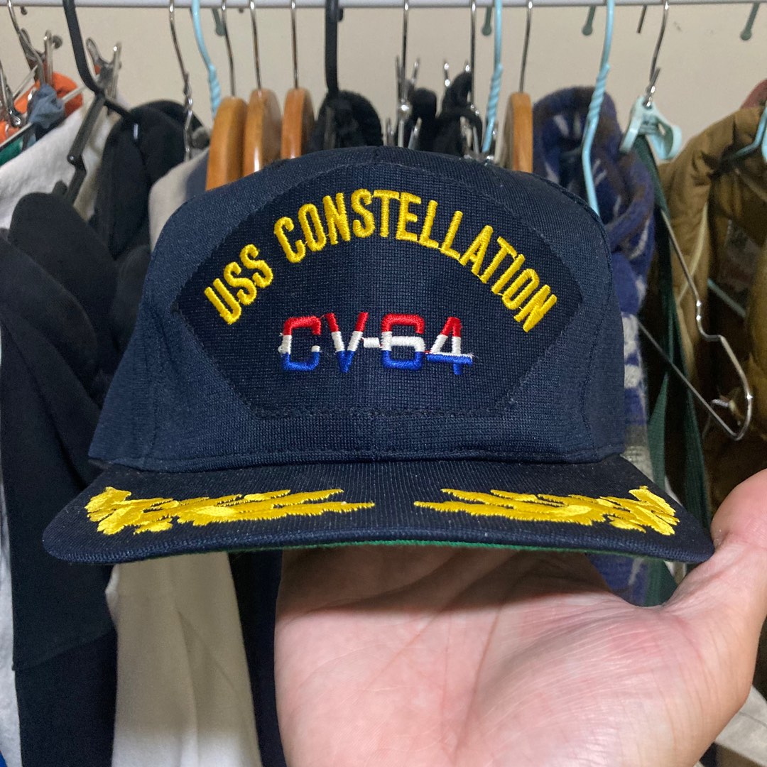 Vintage Made in USA Navy Caps vtg, Men's Fashion, Watches & Accessories ...