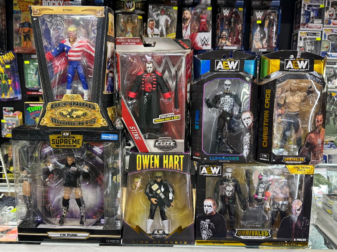 WWE & AEW Figures, Hobbies & Toys, Toys & Games on Carousell