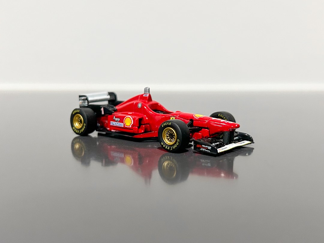 1:64 Kyosho x Dydo 1996 Ferrari F310 F1 (Michael Schumacher), Hobbies ...