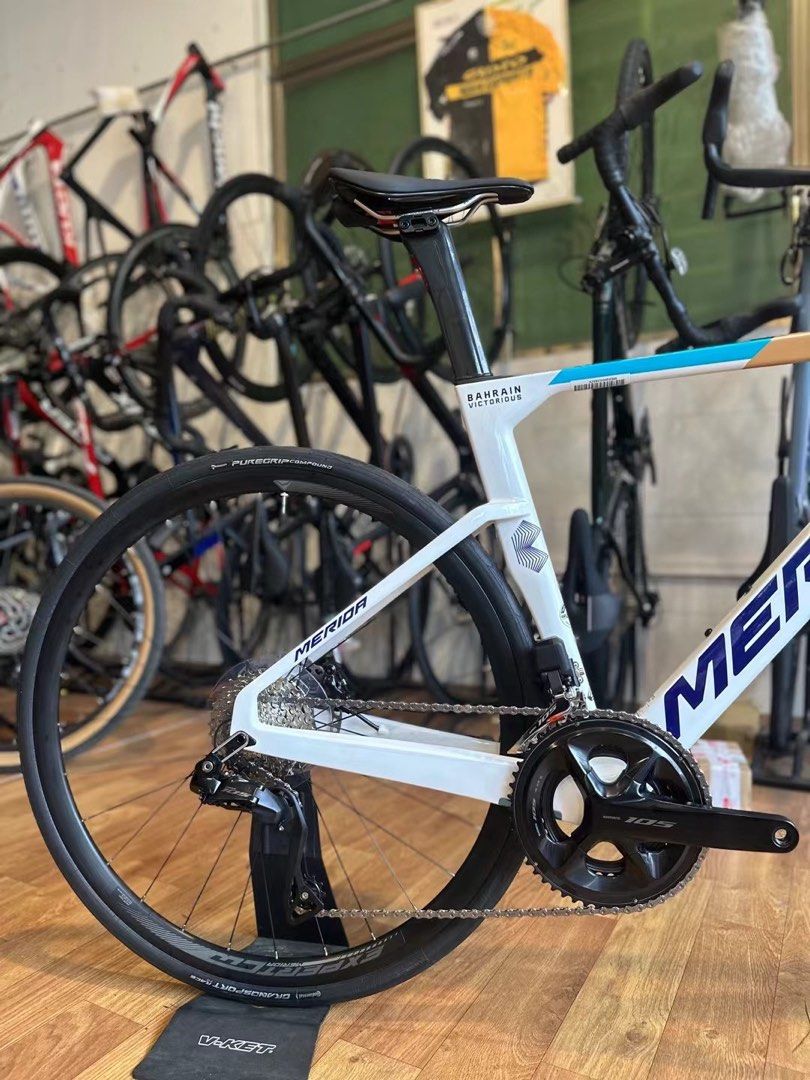 2024 Merida Team reacto 6000 |shimano 105 di2 R7170 groupset, Sports ...