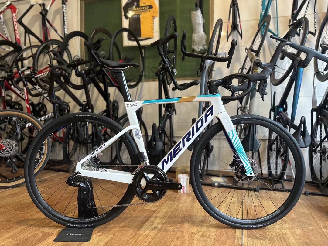 2024 Merida Team reacto 6000 |shimano 105 di2 R7170 groupset, Sports ...