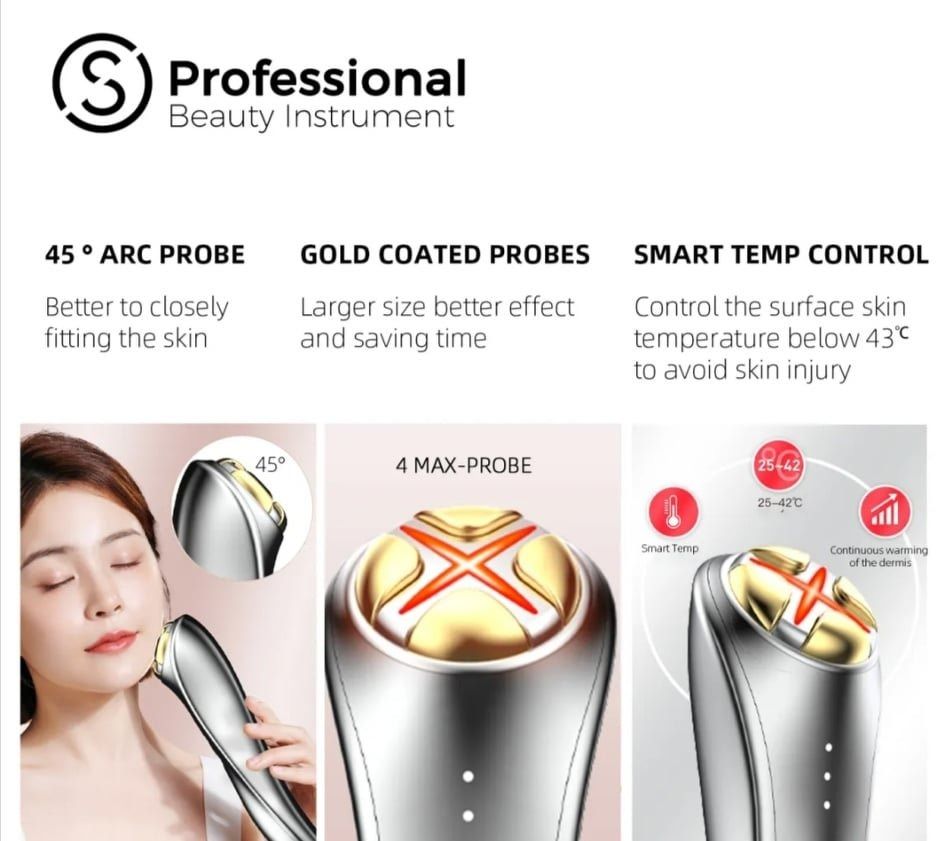 5 in 1 RF Device with RF/EMS/Ion and Photon Therapy, Beauty & Personal ...