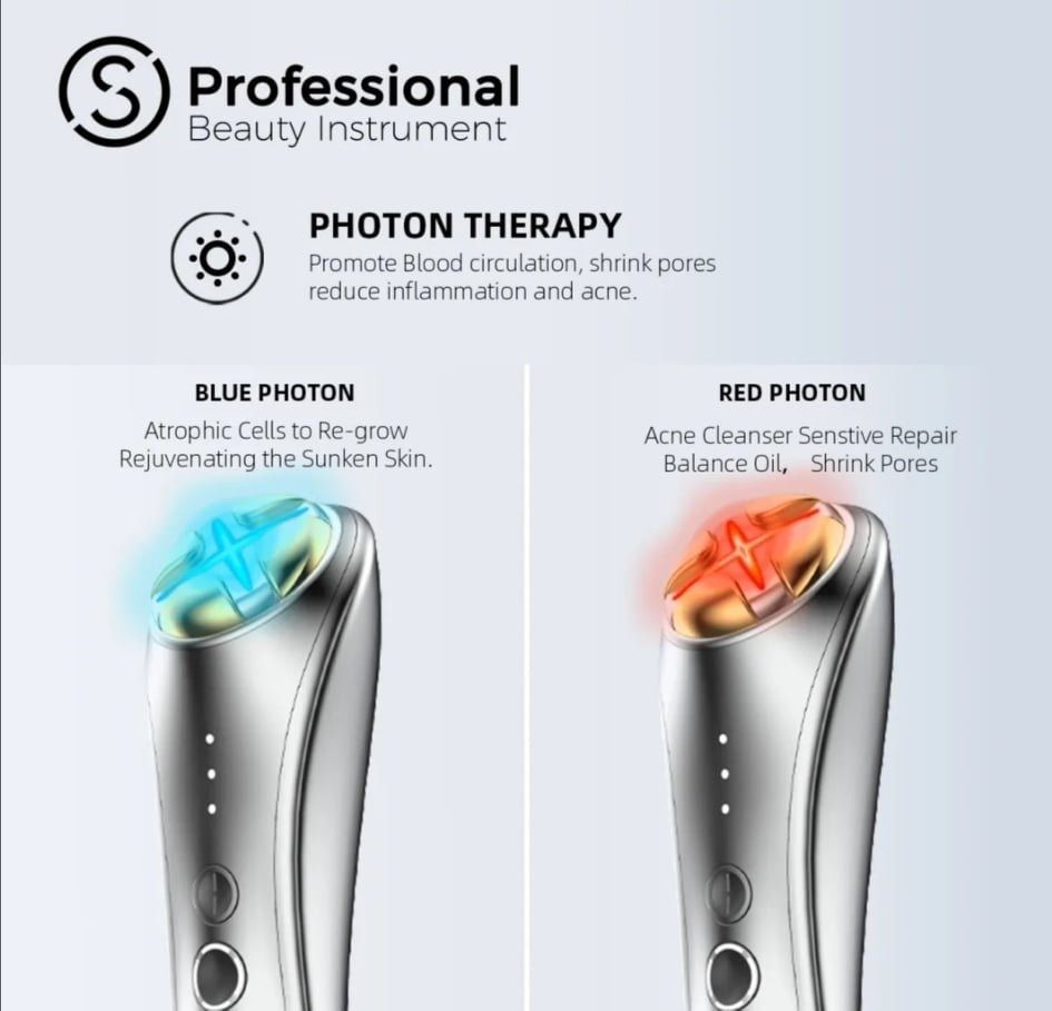 5 in 1 RF Device with RF/EMS/Ion and Photon Therapy, Beauty & Personal ...