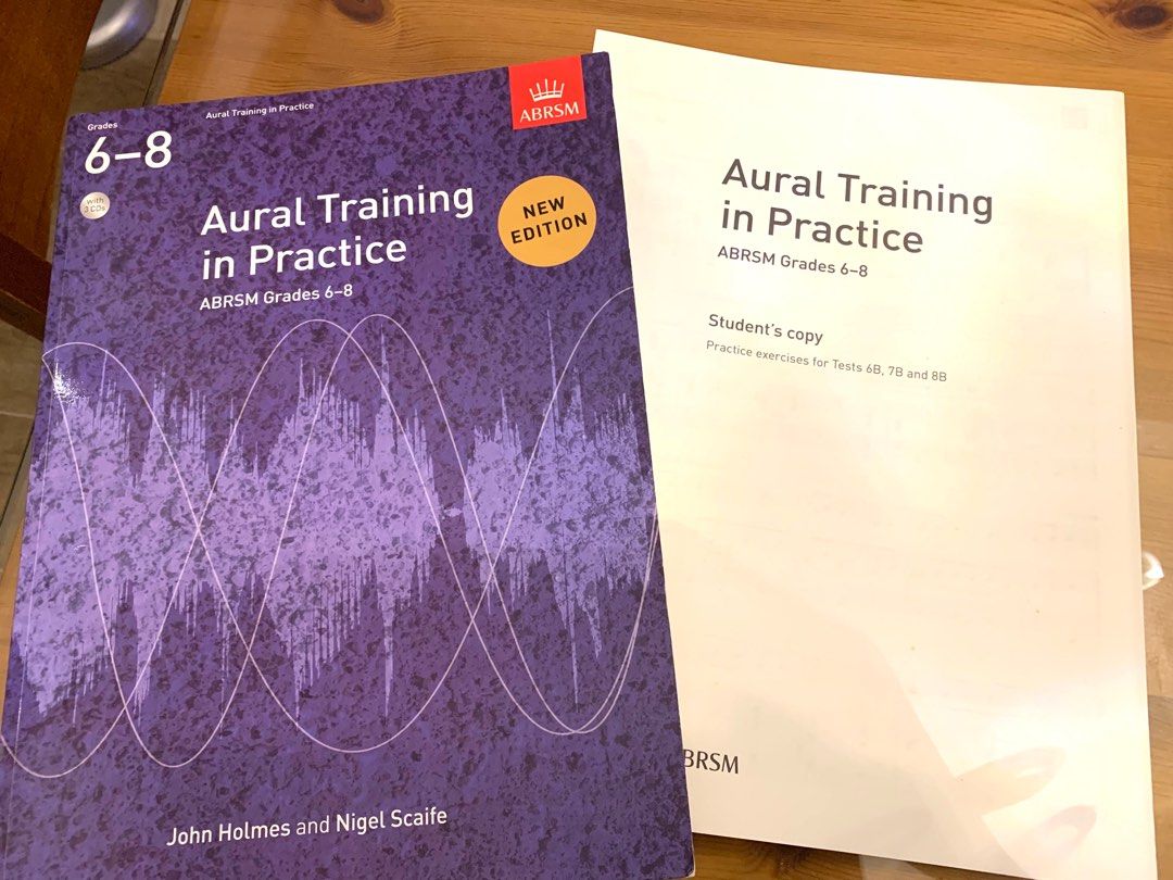 ABRSM Aural Training in Practice Gr 6-8, Hobbies & Toys, Books ...