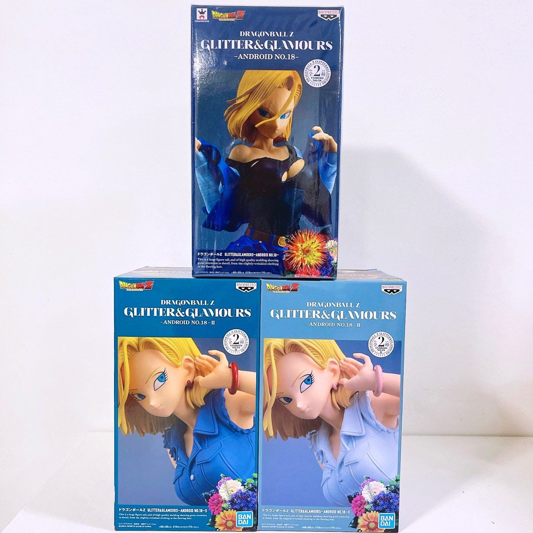 Android No. 18 - Dragon Ball Z Figurine - Figure from Japan - Glitter ...