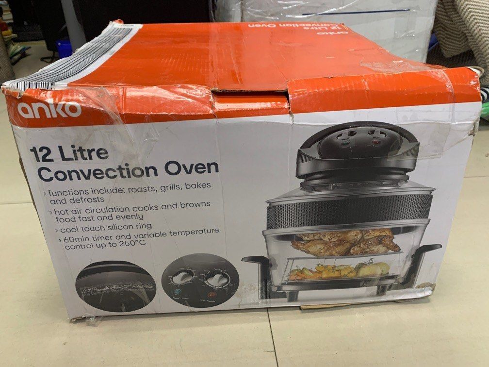 Anko 12 Litre Convection Oven -220volts, Furniture & Home Living ...