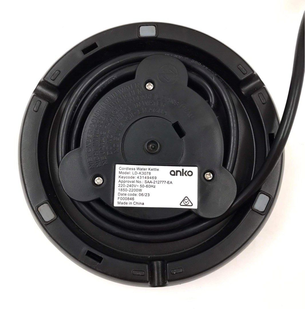 ANKO 1.7-Liters Stainless Steel Water Kettle 220volts, TV & Home ...