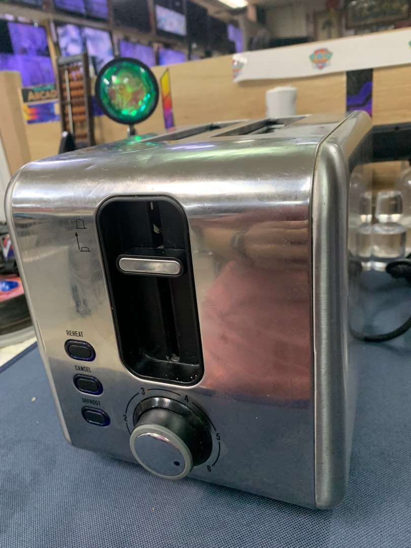 Anko 2 Slice Stainless Steel Toaster Classic Design, TV & Home ...