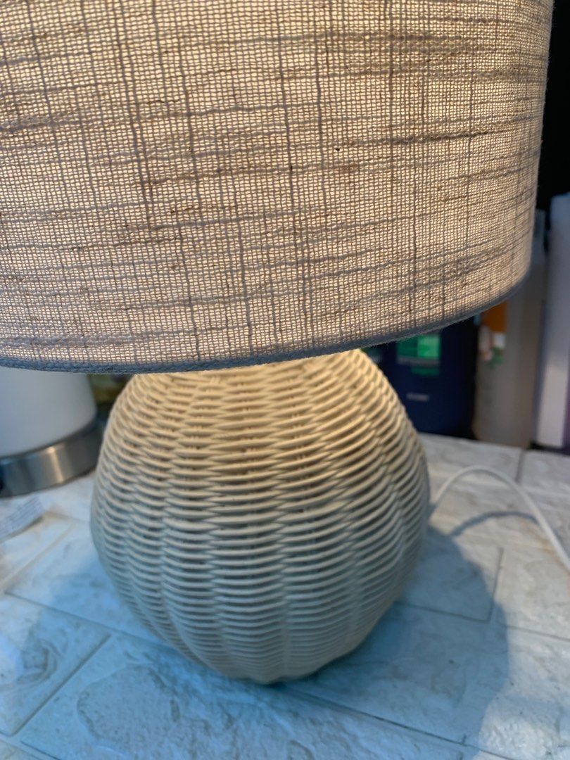 Anko Mae Table Lamp -220volts, Furniture & Home Living, Lighting & Fans ...