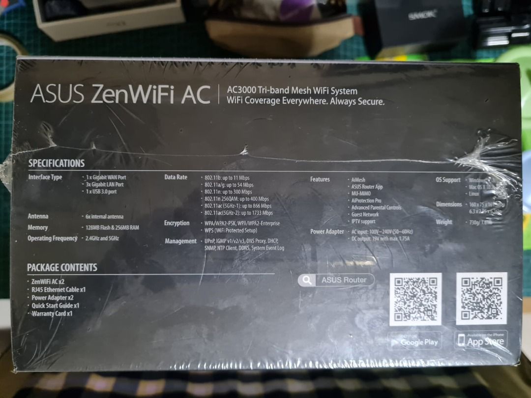 ASUS ZenWiFi AC3000, Computers & Tech, Parts & Accessories, Networking on Carousell