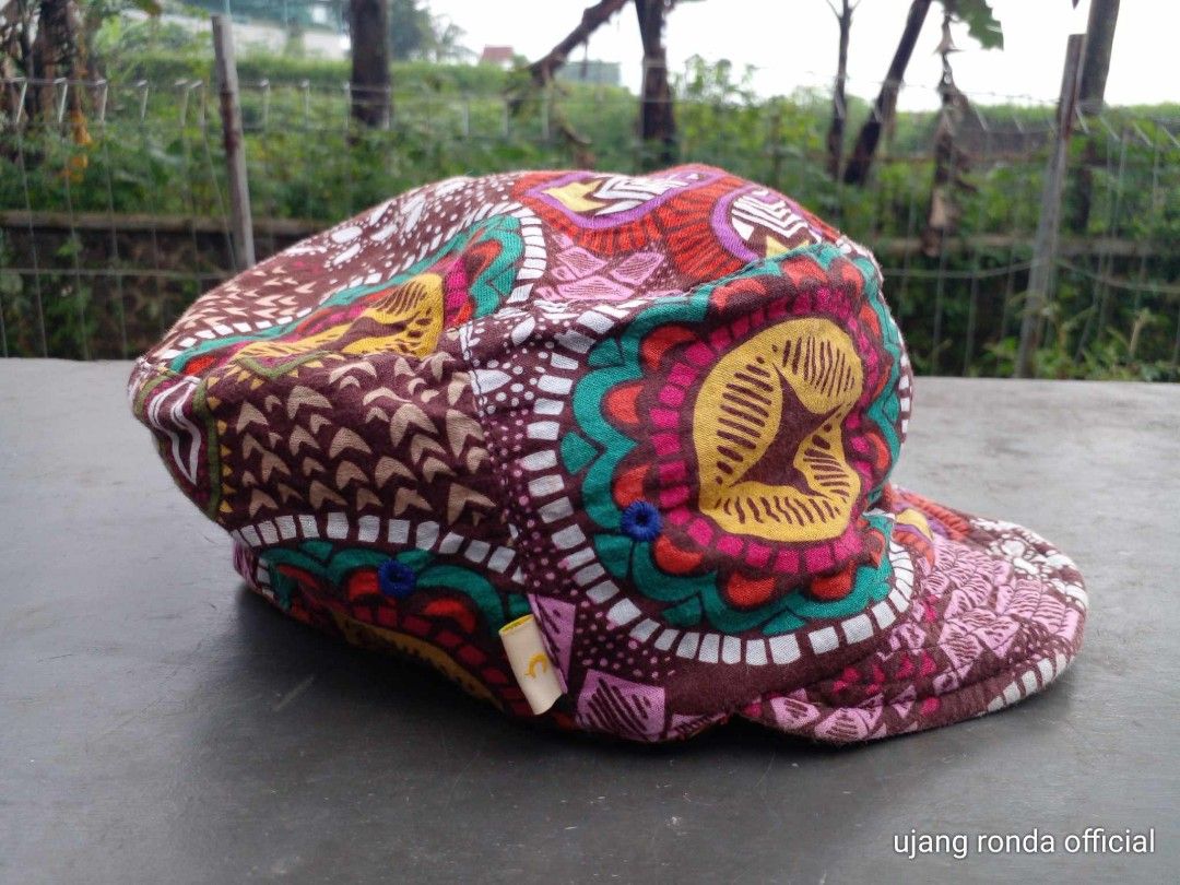 Baca deskripsi ... topi corak batik AMINA import ...Not new era nba mlb ...