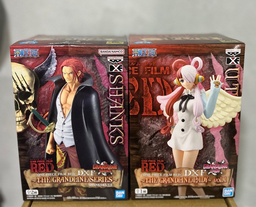 BANDAI DXF SHANKS UTA RED FILM, Hobbies & Toys, Toys & Games on Carousell