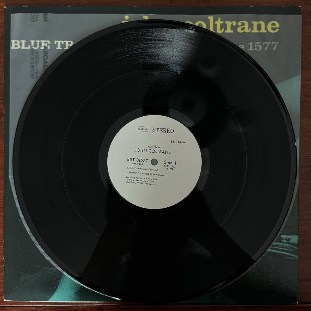 [發燒名盤]blue Train Promo 見本盤 Lp John Coltrane 興趣及遊戲 音樂、樂器 And 配件 音樂與媒體