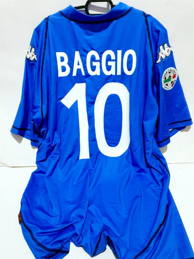 Brescia Home Kappa - Roberto Baggio Jersey, Men's Fashion, Activewear ...