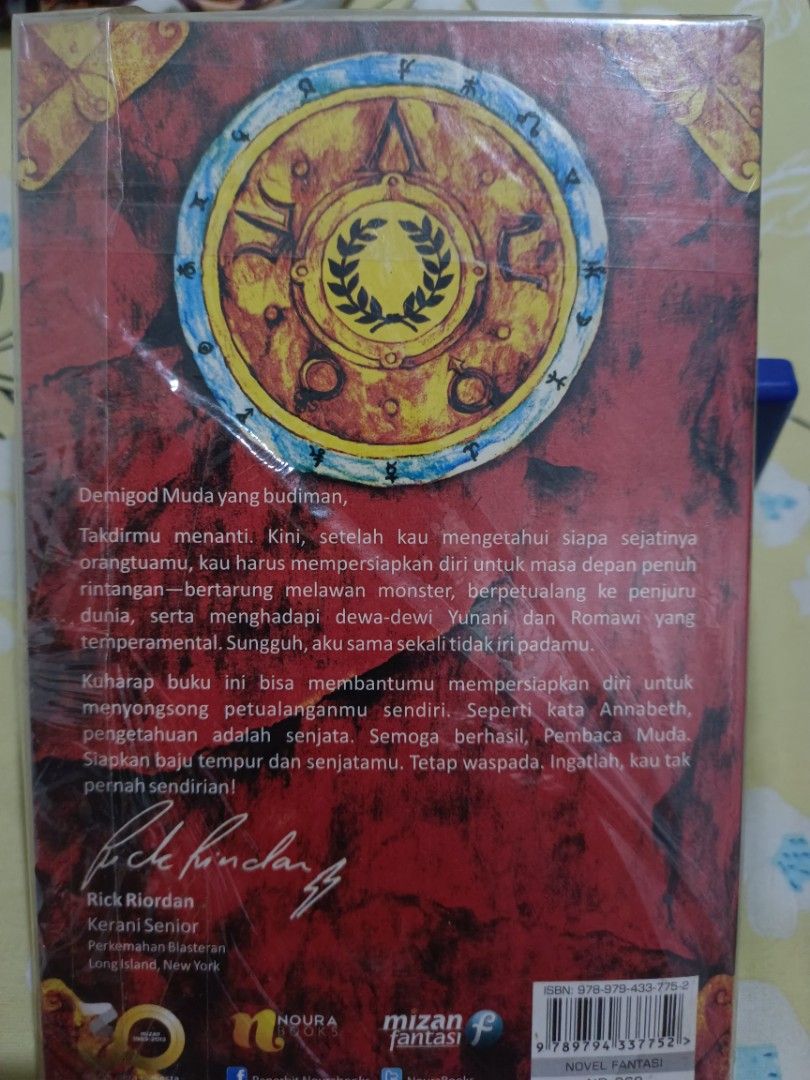 Buku Rick riordan, the demigod diaries, Buku & Alat Tulis, Buku di ...