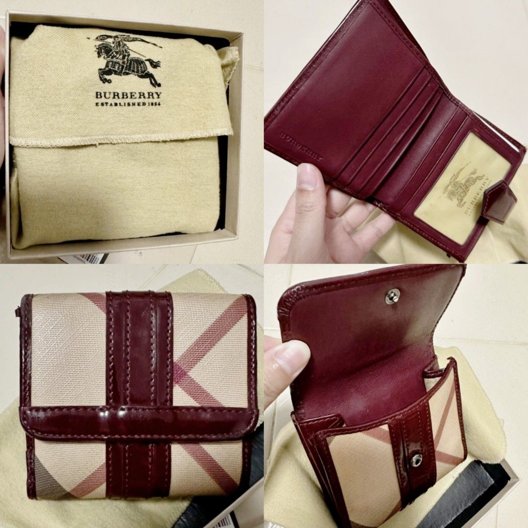Burberry supernova wallet store