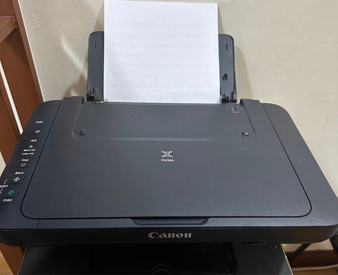 Canon Pixma E460 Printer, Computers & Tech, Printers, Scanners ...