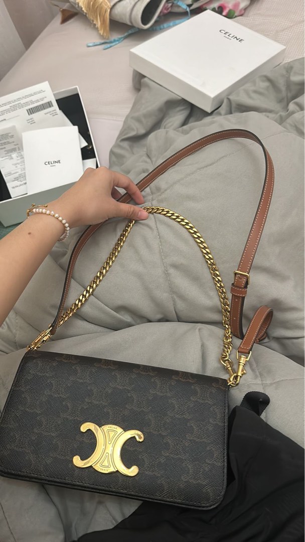 celine multipochette, Barang Mewah, Tas & Dompet di Carousell