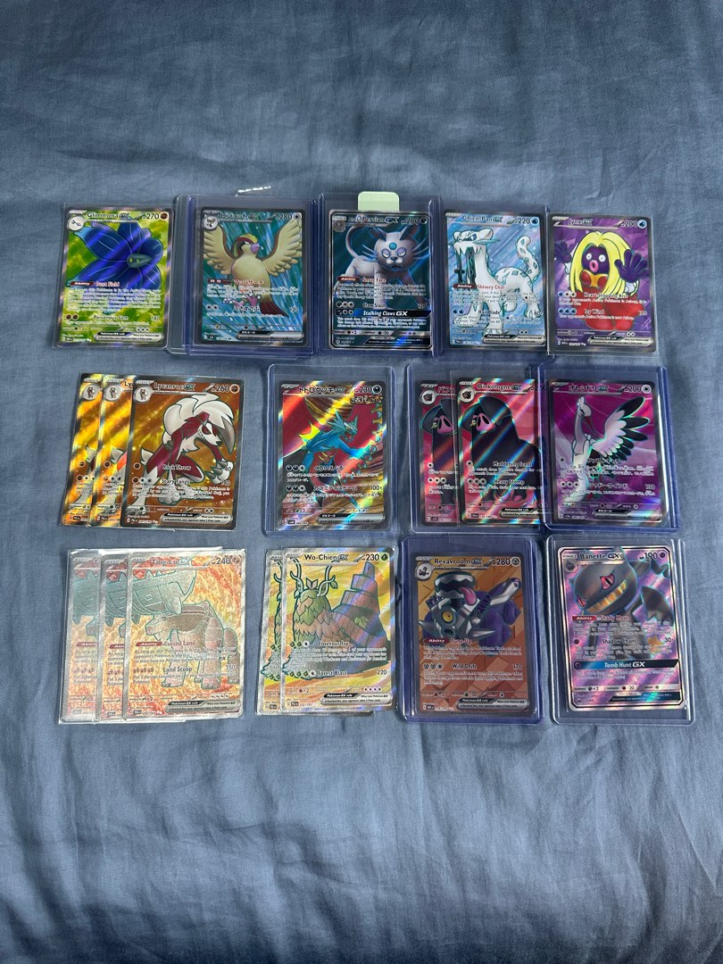 CHEAP ⭐️ Pokemon Full Art EX GX ex Cards | Perfect Gift | Chien Pao Jynx Lycanroc ex Roaring ...