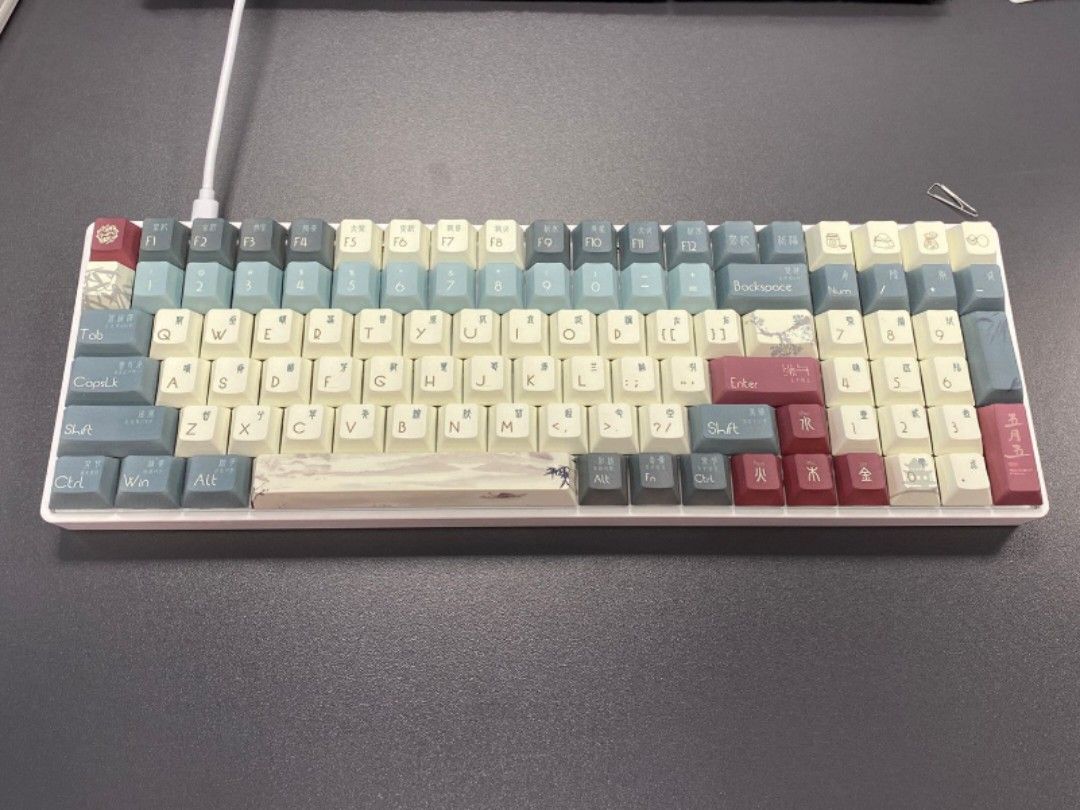 Chinese character mechanical keyboard, Computers & Tech, Parts ...